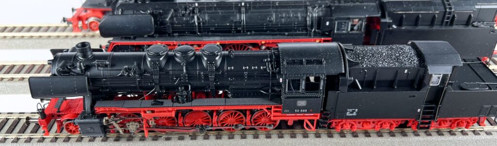 Dampflokomotiven HO – Bunker store